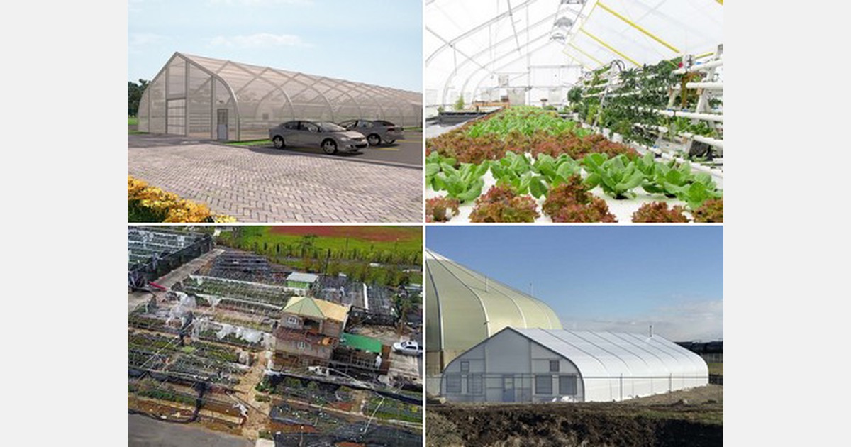 Hurricane resistant greenhouse system rated up to 175 MPH wind loads
