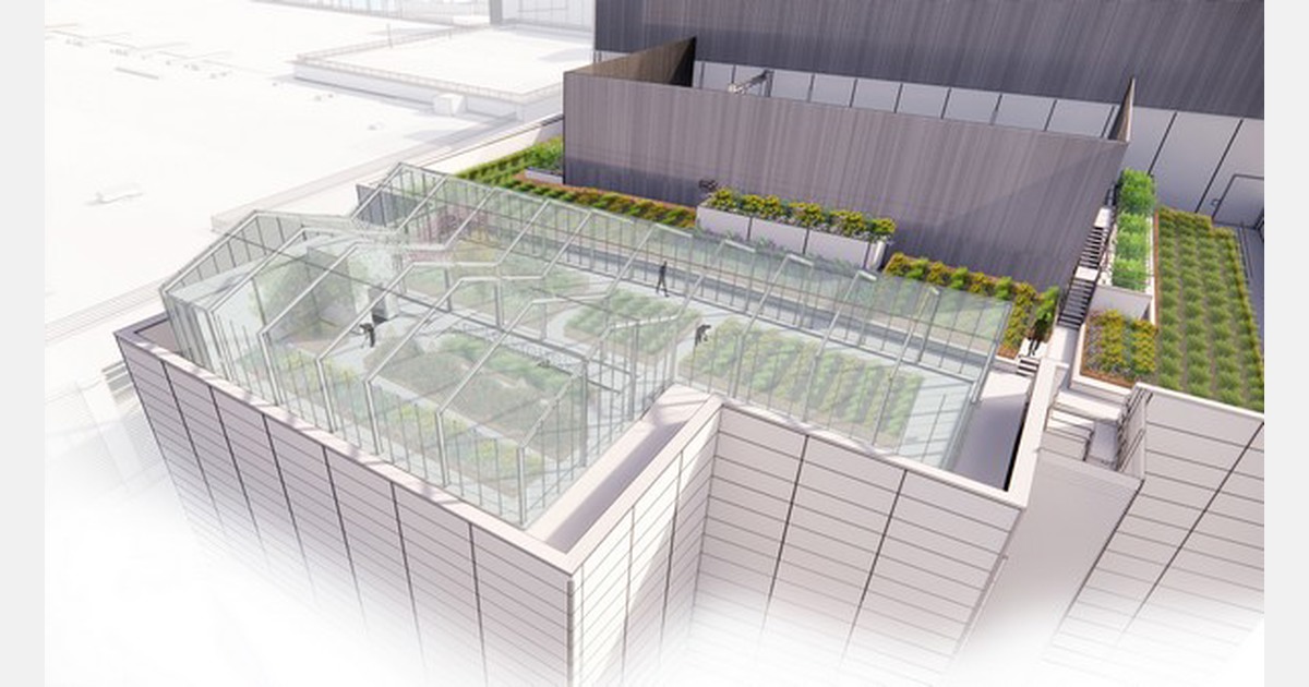New rooftop greenhouse to be built on Paris data center
