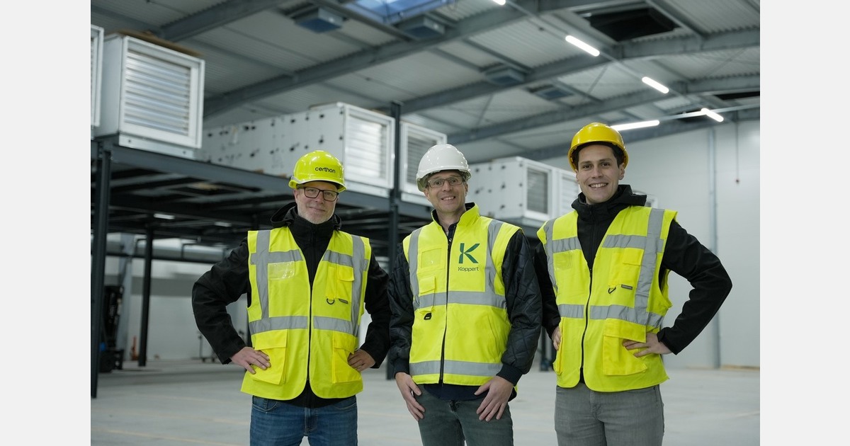 Koppert and Certhon build high-tech moth breeding facility