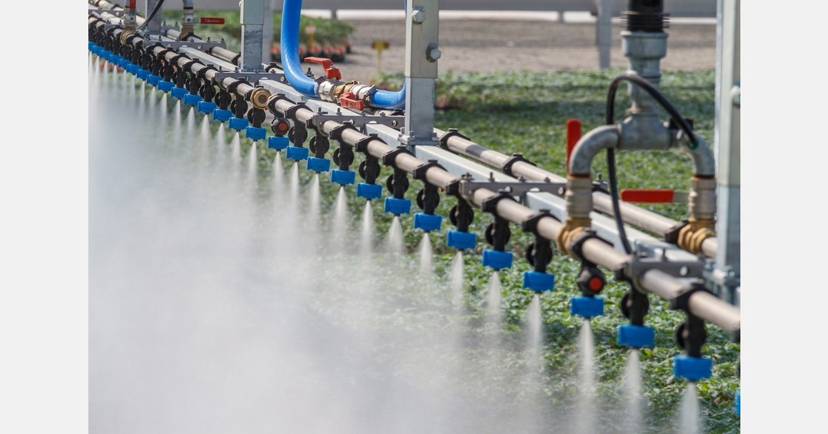 New double rail suspended mobile irrigation officially hits the market